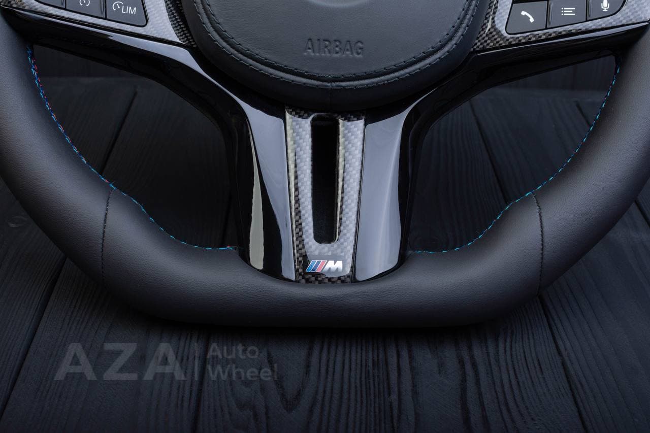 Custom Steering wheel 2017+ BMW F90 M5 G80 M3 M4 M8 X5M X6M X3M X4M Non ...